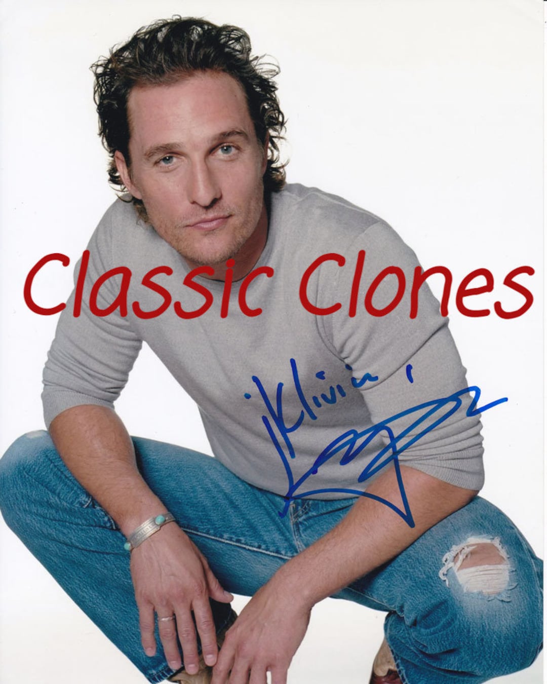 Matthew Mcconaughey Signed Autographed Premium Quality Reprint 8x10 ...