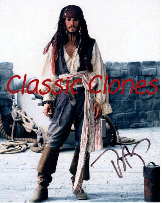 Johnny Depp Signed Autographed Premium Quality Reprint 8x10 - Etsy