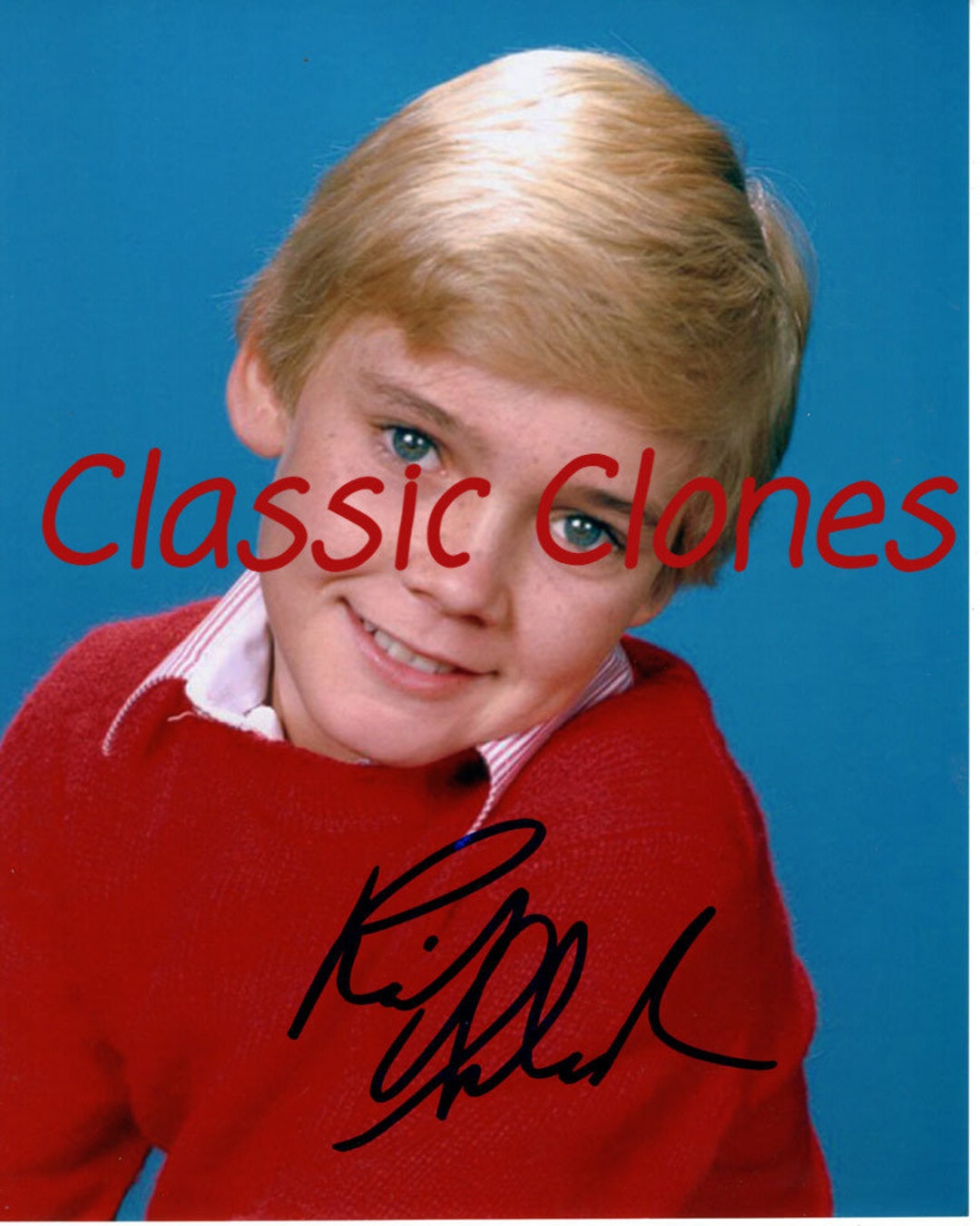 Ricky Schroder Signed Autographed Premium Quality Reprint 8x10 Silver ...