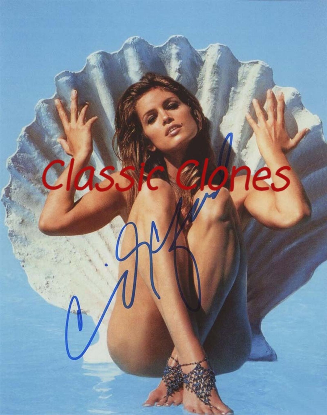 Cindy Crawford Signed Autographed Premium Quality Reprint 8x10 Sexy Photo - Etsy