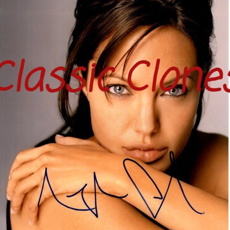 Angelina Jolie Autograph - Etsy