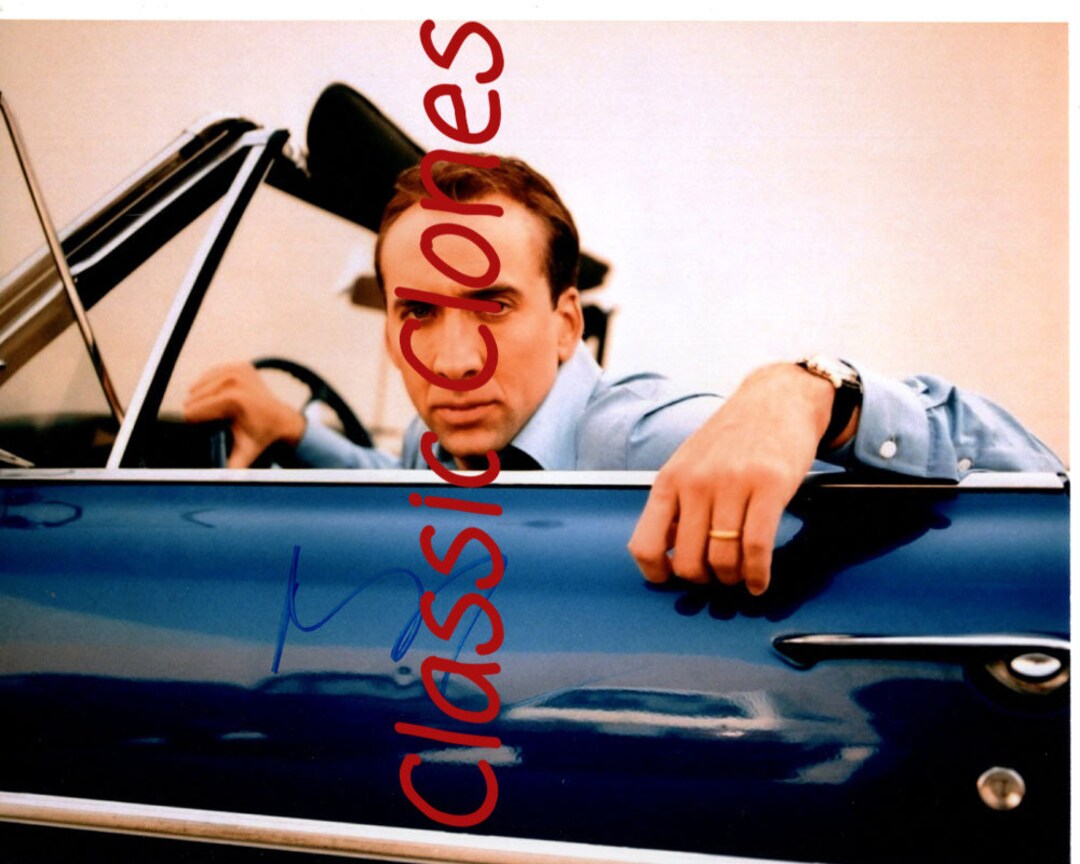 Nicolas Nic Cage Signed Autographed Premium Quality Reprint 8x10 Photo ...