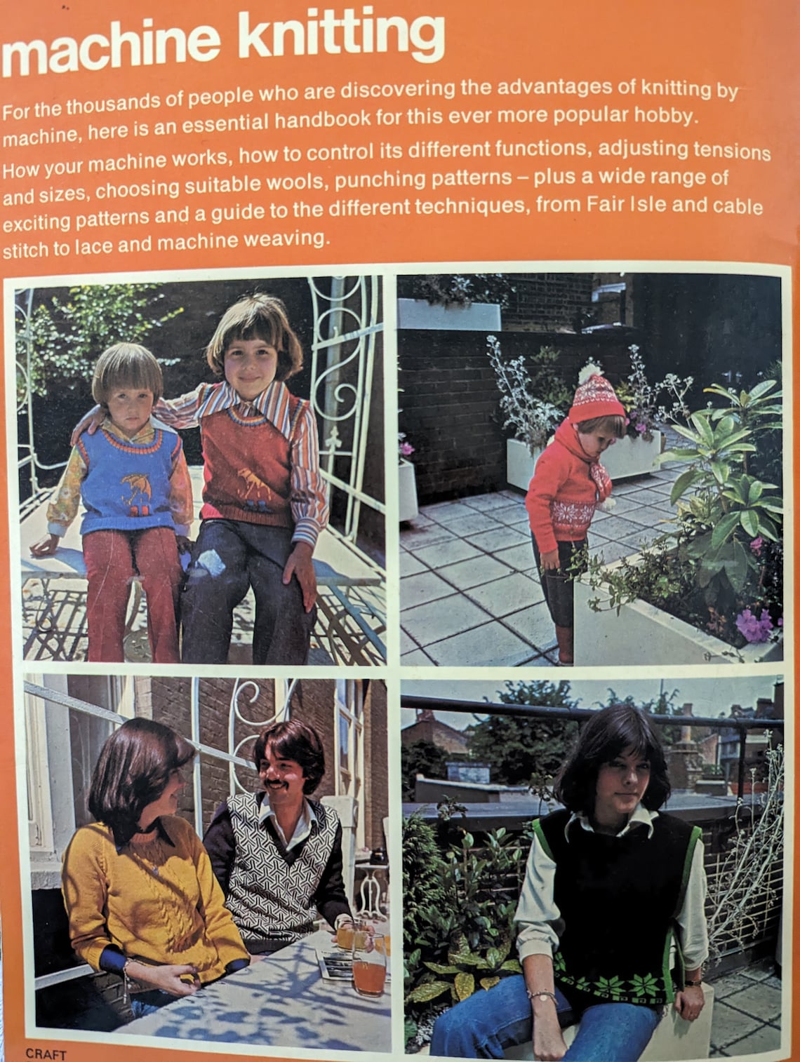 Knitmaster Knitting Machine Basic Techniques Instructions and Knitting ...