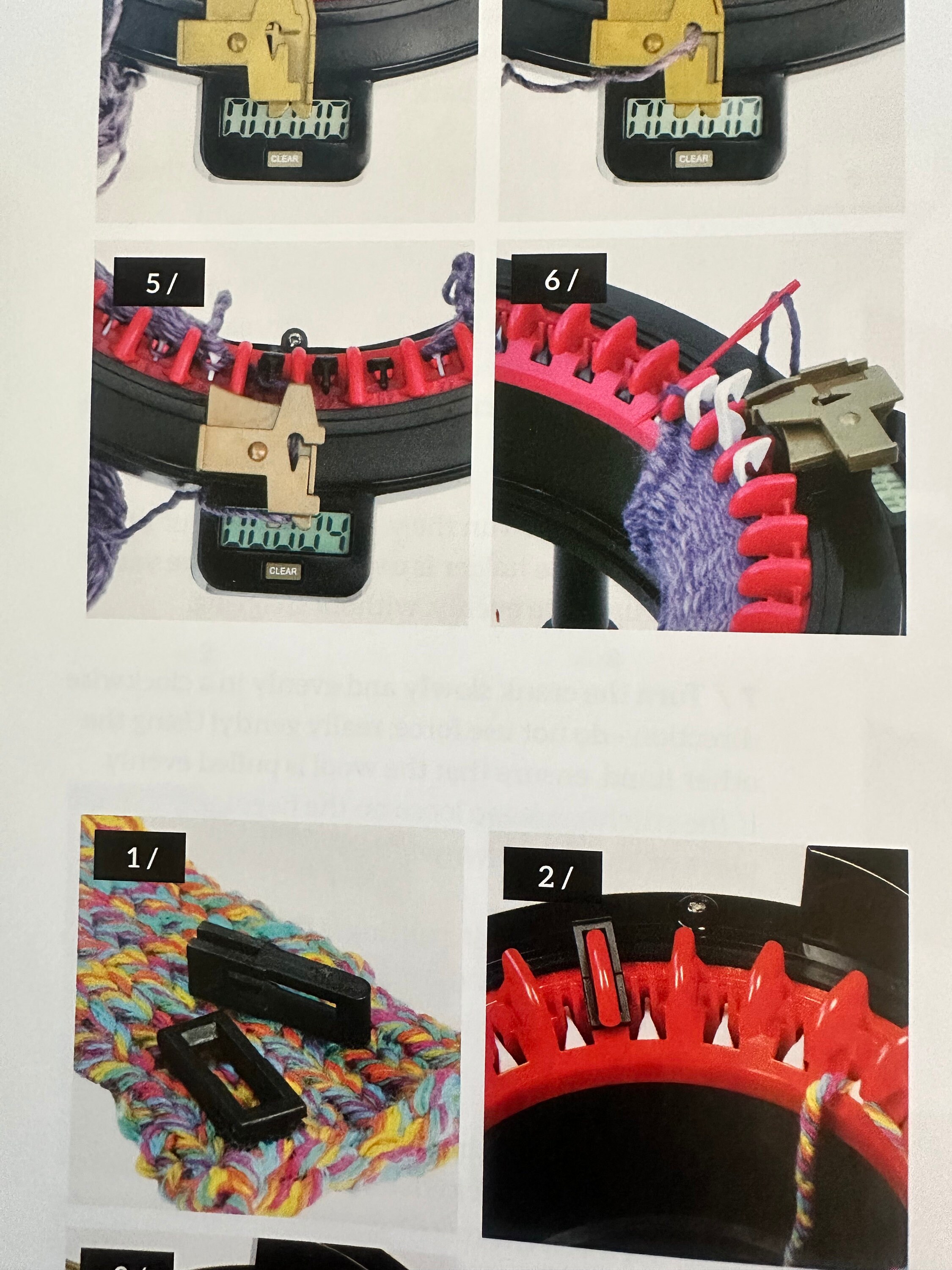 Circular Knitting Machine 46 Needles Instructions, Including 31 ...