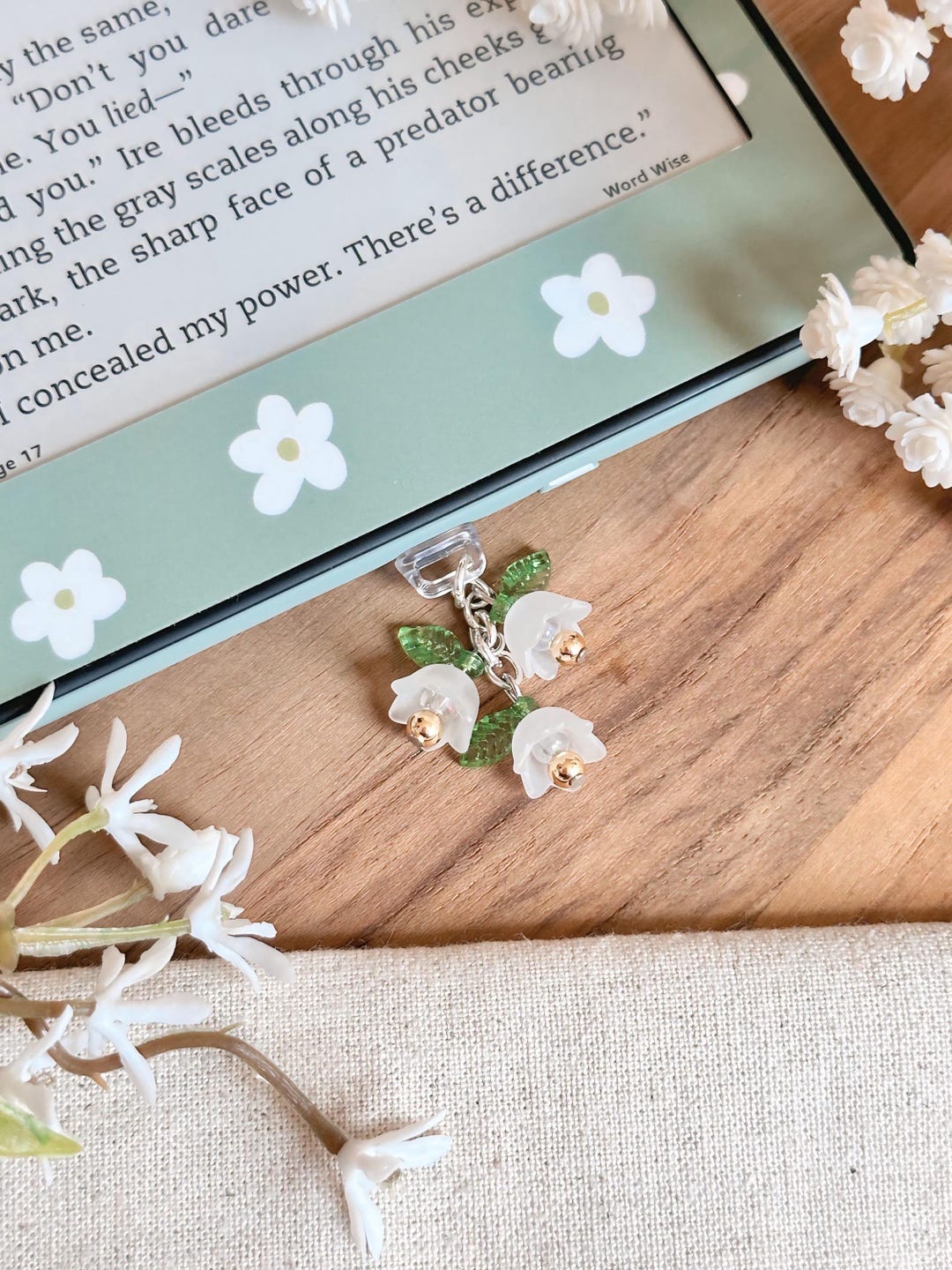 Kindle Charm | Dust Plug | Phone Charm | Usbc / USB-C / Type C ...