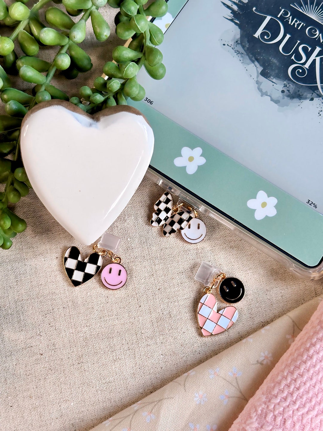 Kindle Charm | Dust Plug | Phone Charm | Usbc / USB-C / Type C ...