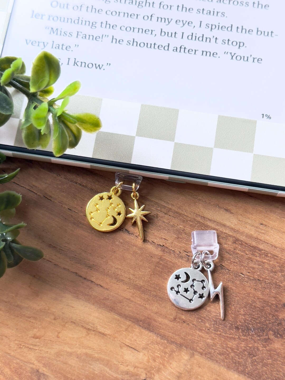 Kindle Charm | Zodiac / Constellation Sign | Dust Plug | Phone Charm ...