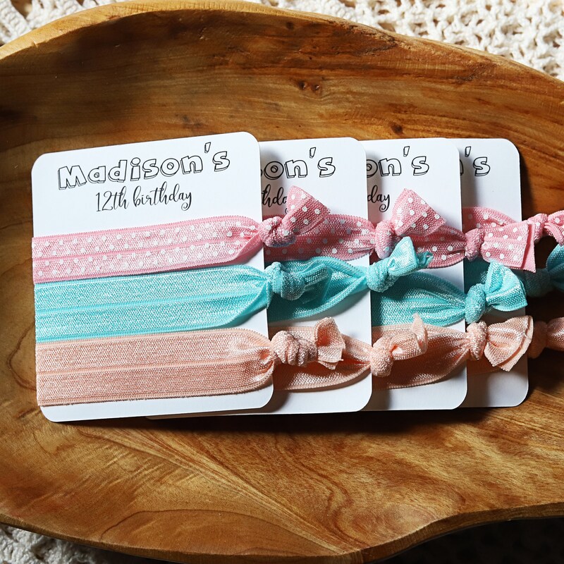 Custom Hair Ties - Etsy