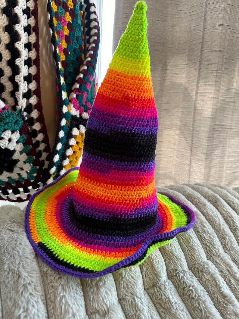 Slouchy Witch Hat- by Nickystitch - Etsy