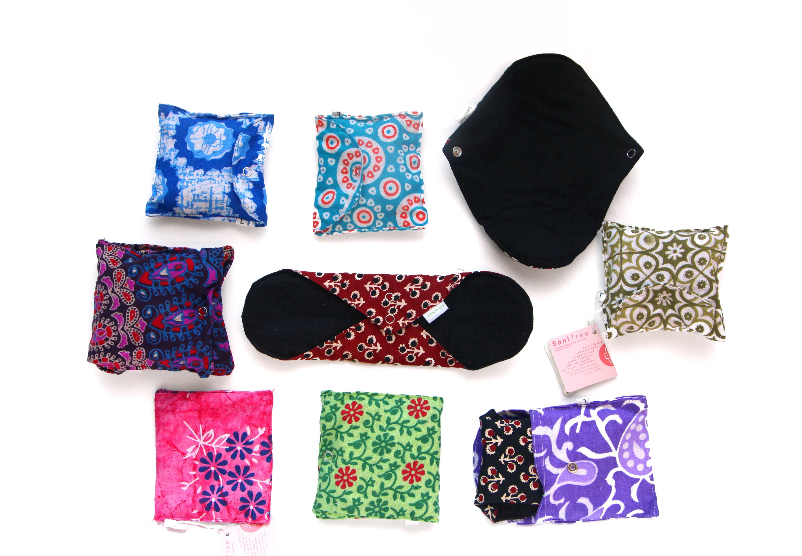 Reusable Full Cycle Pad Kit — Sanitree