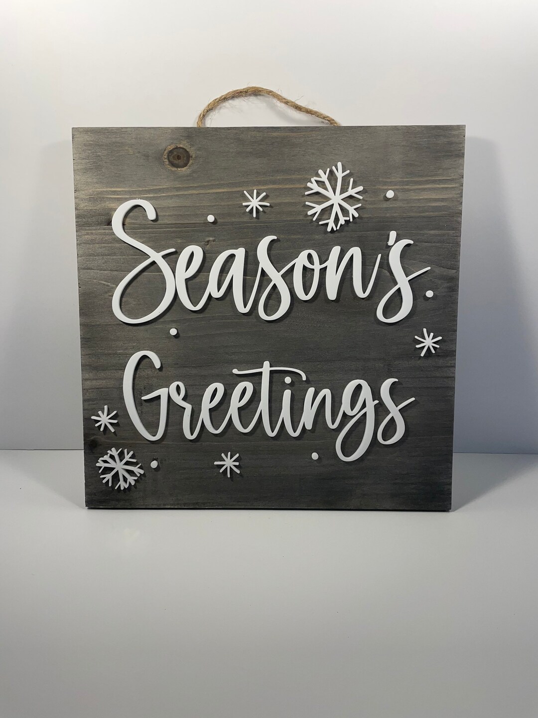 Seasons Greetings Sign - Etsy