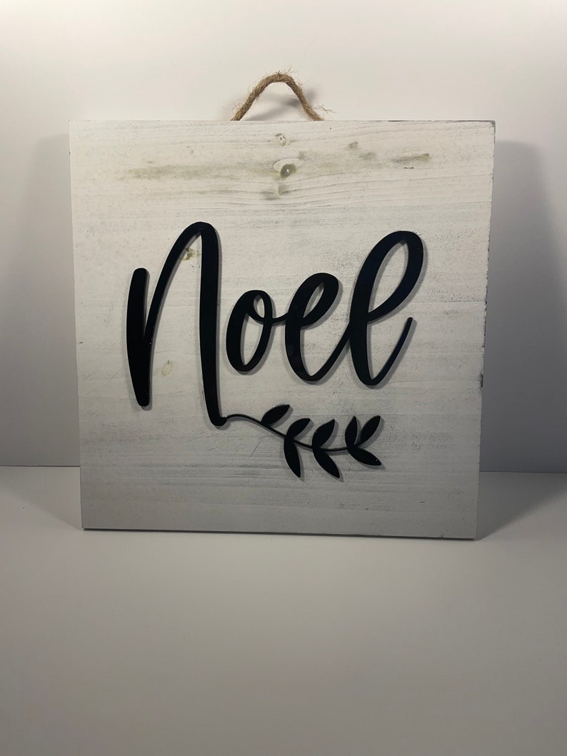 Noel Christmas Sign - Etsy