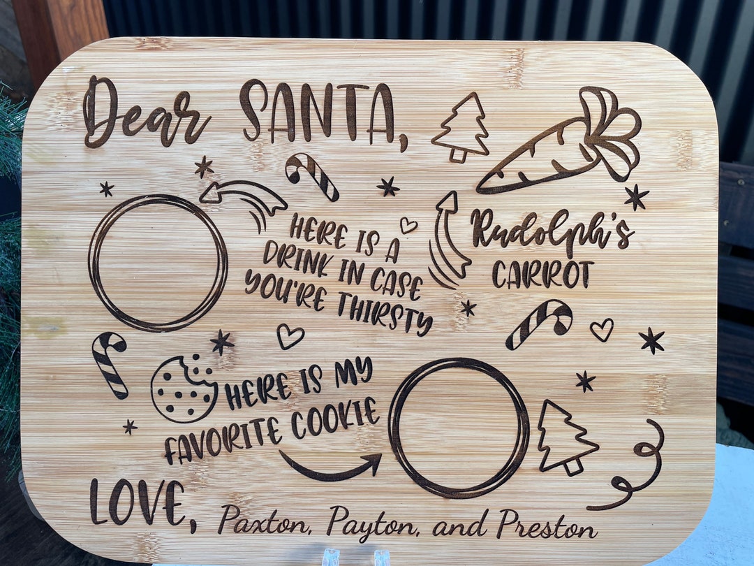Santa Board - Etsy
