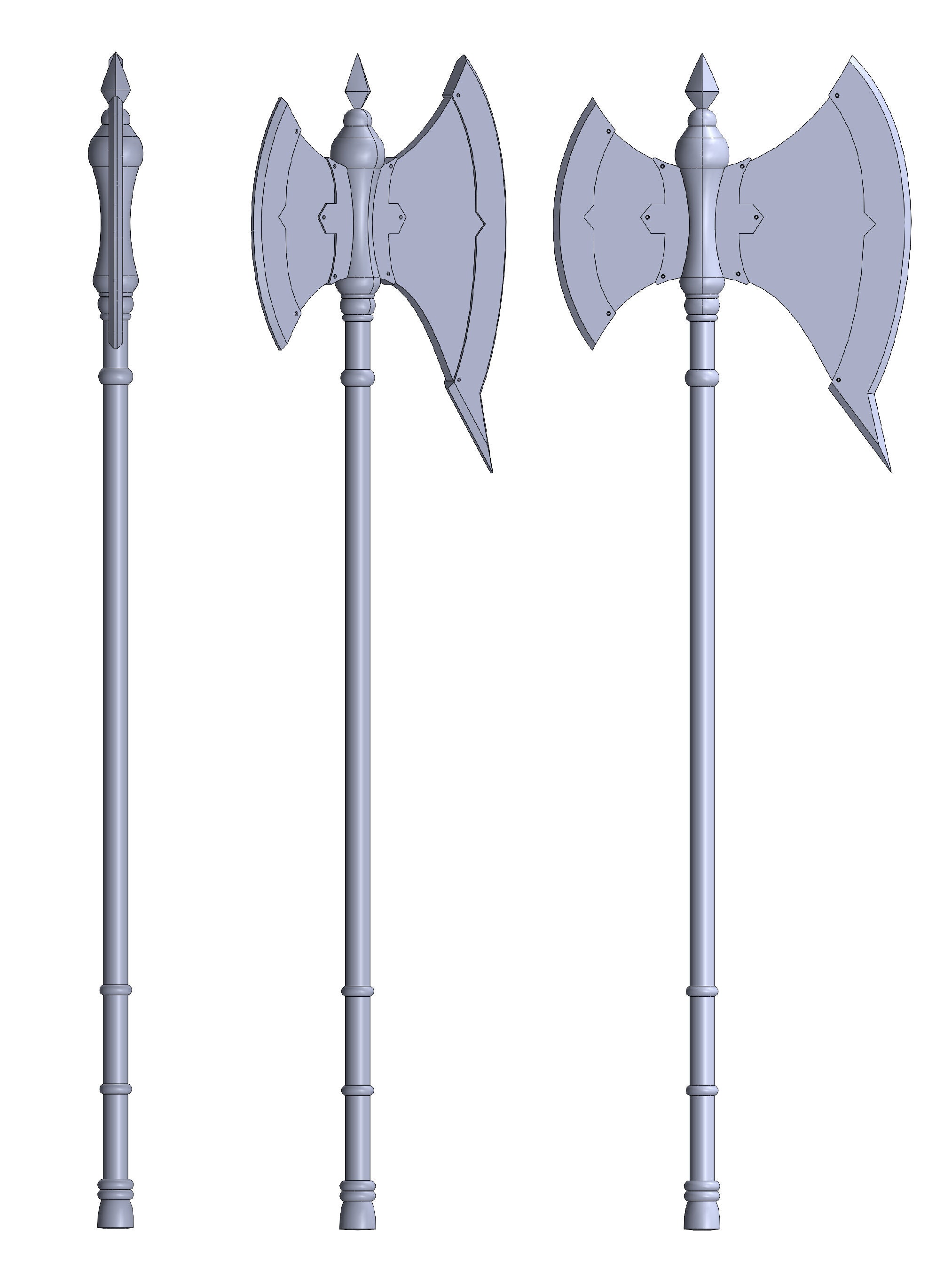 Beyond the Journeys End Stark Axe STL 3d Model - Etsy