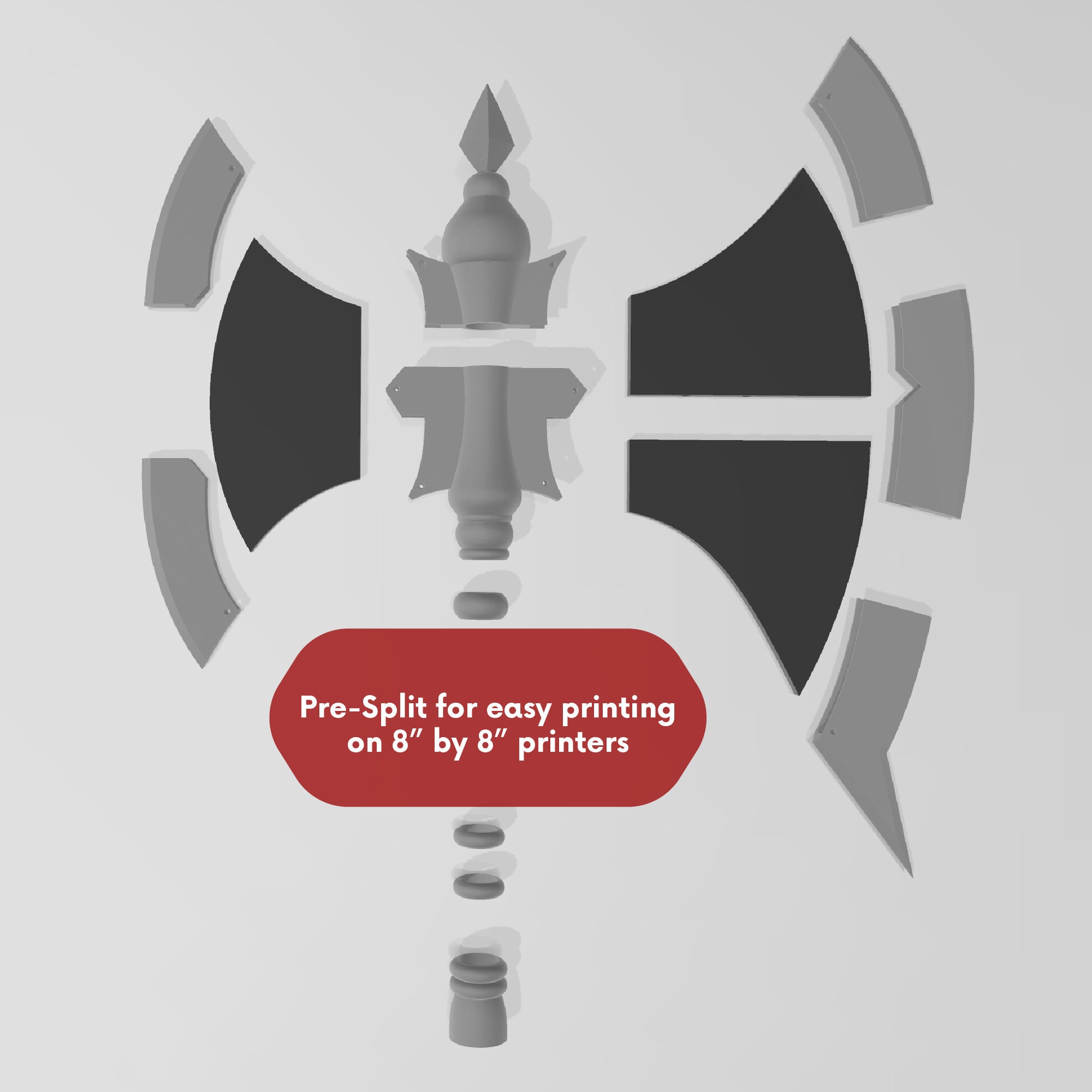 Beyond the Journeys End Stark Axe STL 3d Model - Etsy