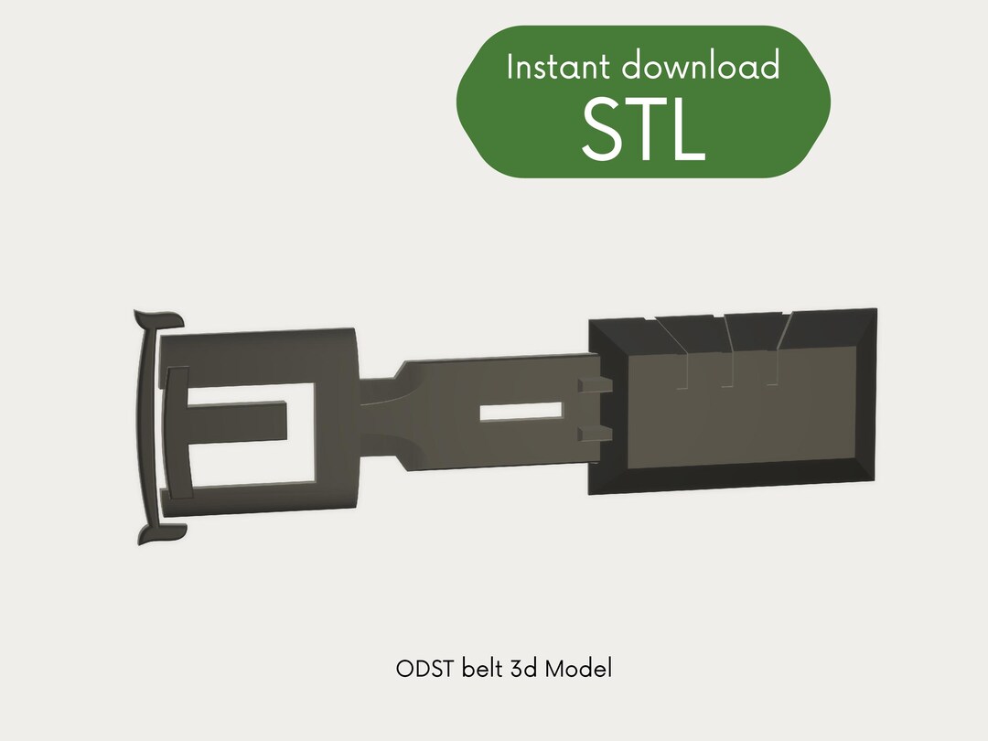 ODST Belt STL Model - Etsy