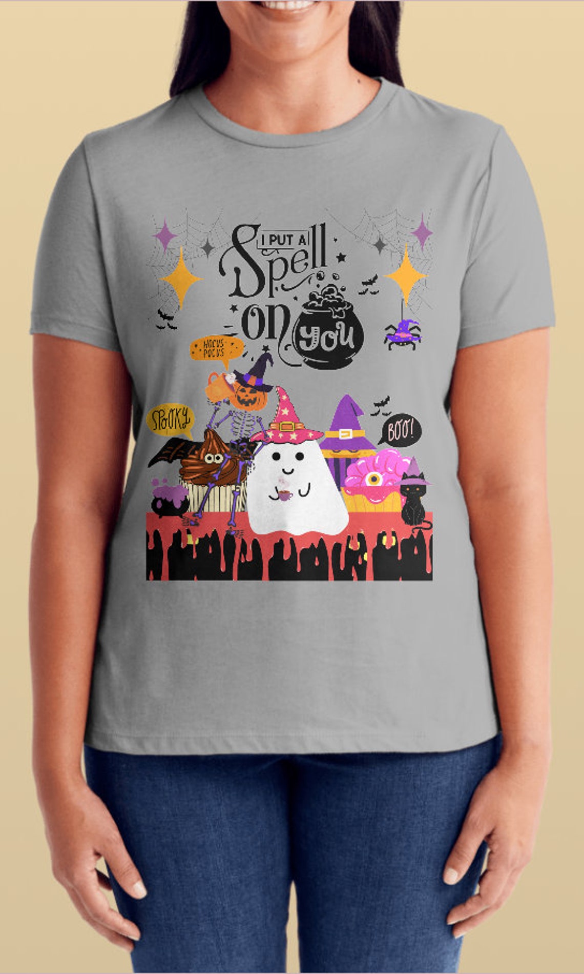 I Put a Spell on You PNG SVG Funny Ghost Instant Download - Etsy