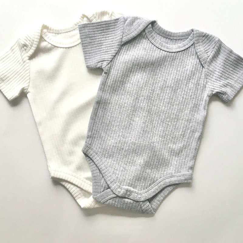 Ribbed Baby Romper - Etsy