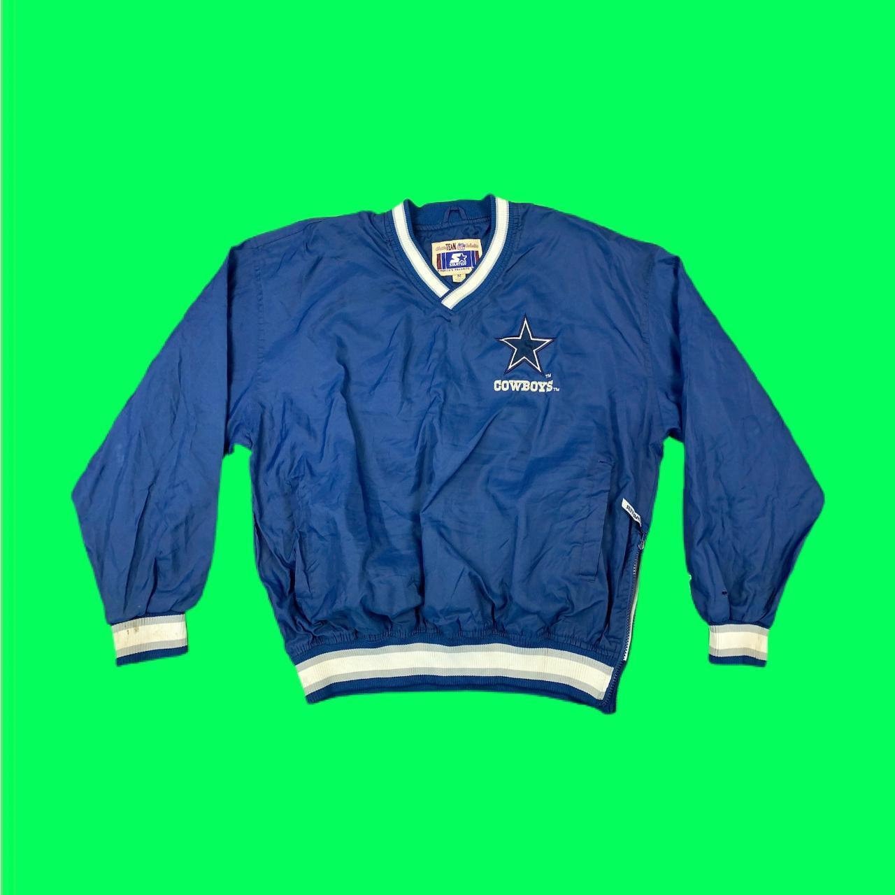 STARTER X Dallas Cowboys 90's Vintage NFL Pullover Jacket, E. Smith ...