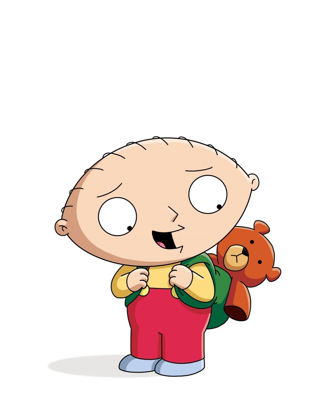 Stewie Griffin mit Rupert the Bear T-Shirt - Etsy.de