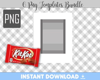 Diy Kit Kat Template - Etsy UK