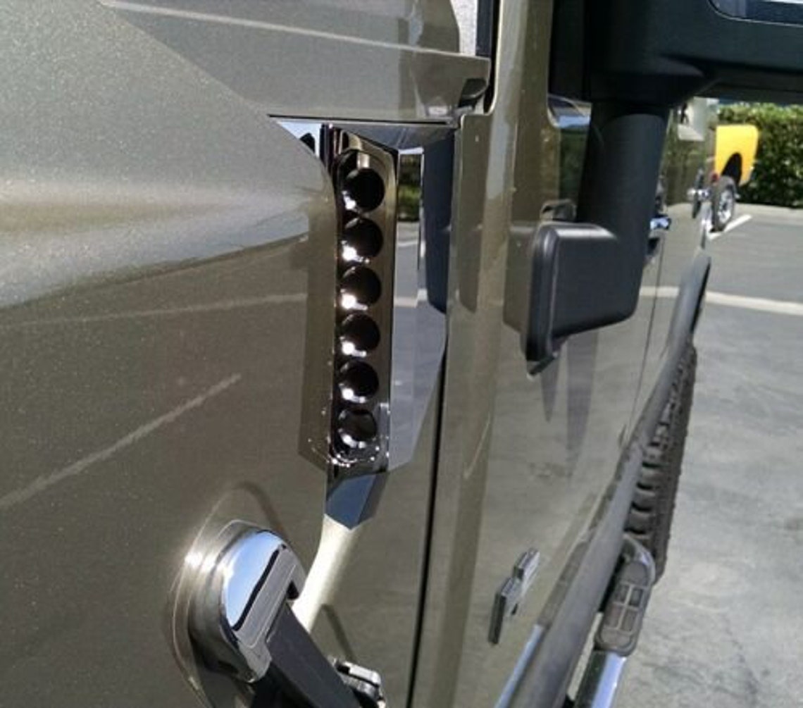 Fierce Forge-tec Hummer H2 and SUT Billet Chrome Side Air Vent Set ...