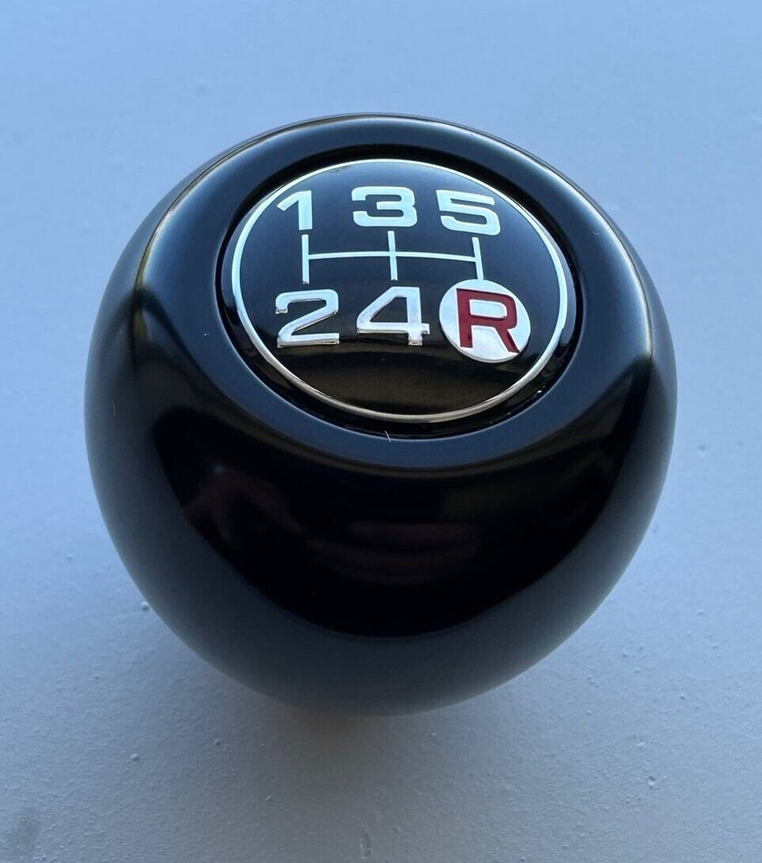 79-89 Toyota Pickup Truck 4runner SR5 Black 5 Speed Shift Knob OEM ...