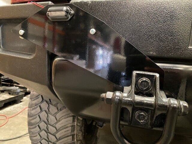 HPC Hummer H2 License Plate Relocation Bracket With LED Light - Etsy