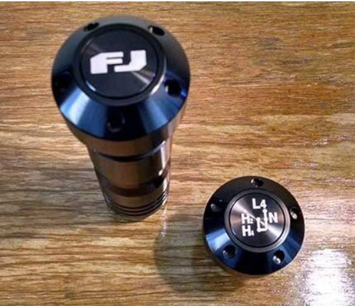 FJ Cruiser Black Trail Team Shift Knob Set - Automatic Only 2007-15 ...