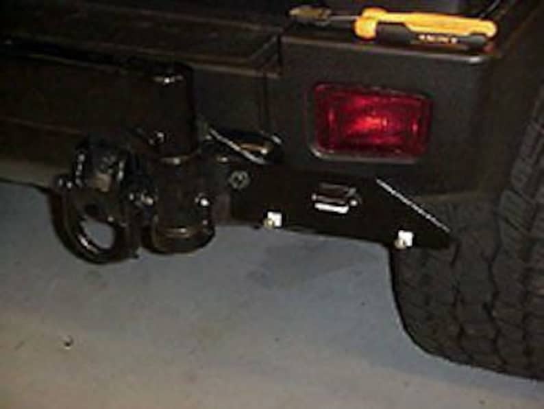 HPC Hummer H2 License Plate Relocation Bracket With Light - Etsy