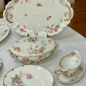 Antique Haviland and Co. Hand Painted Limoges, France Schleiger #59 ...