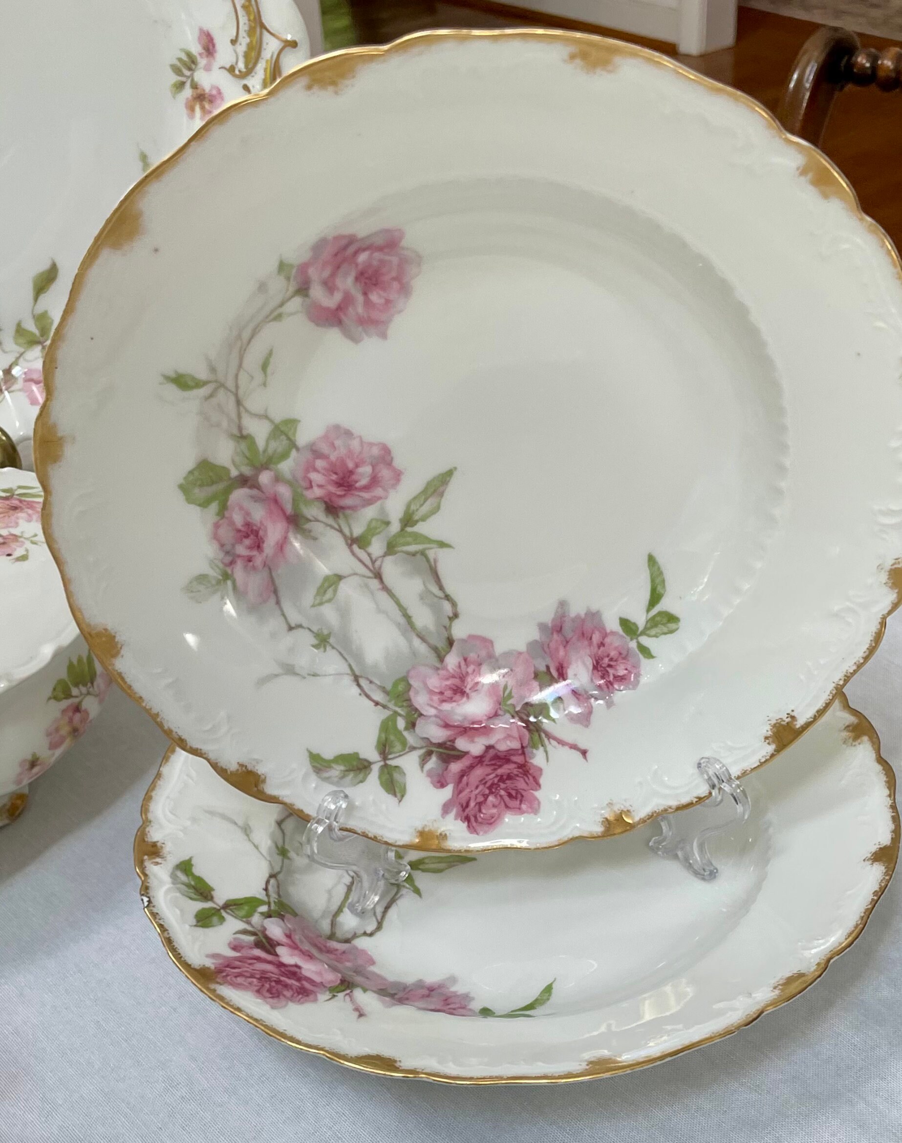 Antique Haviland and Co. Hand Painted Limoges, France Schleiger #59 ...