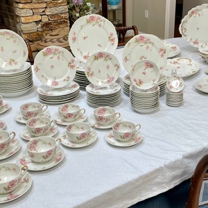 Antique Haviland and Co. Hand Painted Limoges, France Schleiger #59 ...