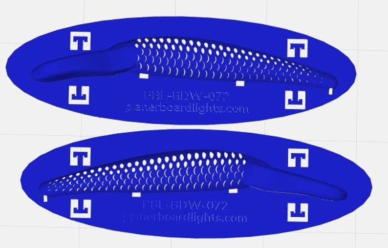 Bandit Deep Walleye Lure Painting Stencil PBL-BDW-072 - Etsy