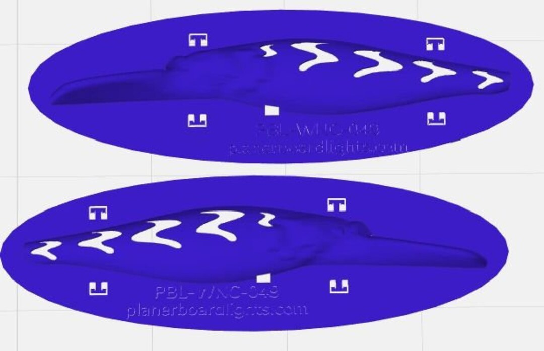 Walleye Nation Creation Reaper Crankbait Lure Painting Stencil PBL-WNC ...