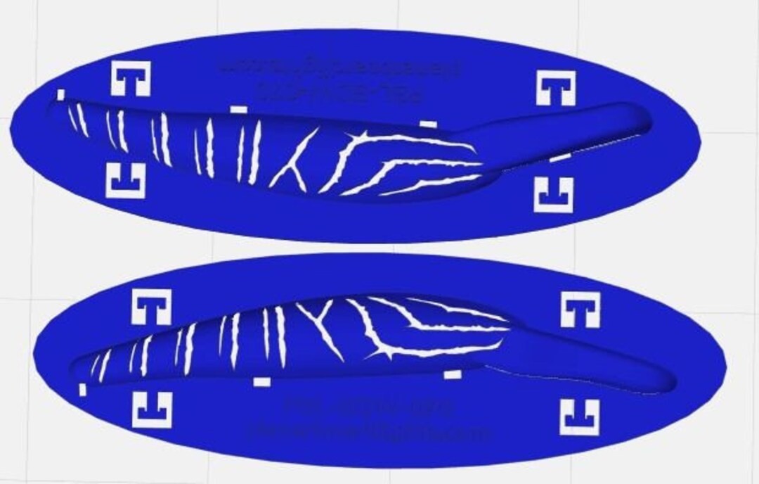 Bandit Deep Walleye Crankbait Lure Painting Stencil PBL-BDW-070 - Etsy