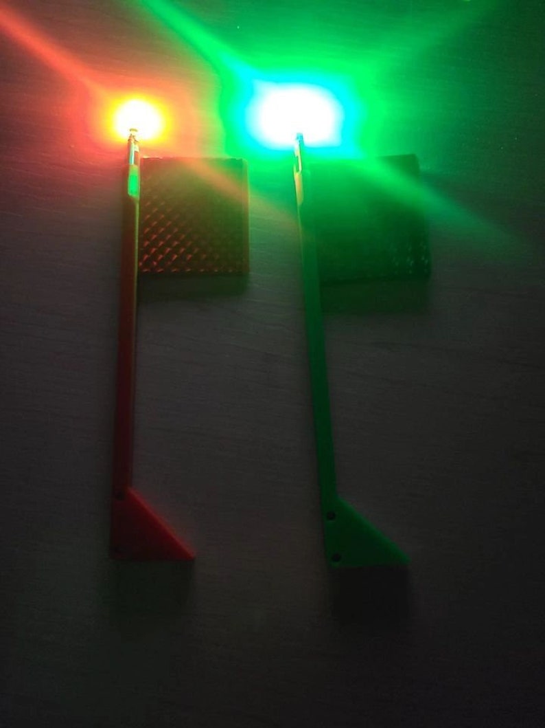 Offshore Lighted LED Planer Board Flag - Etsy