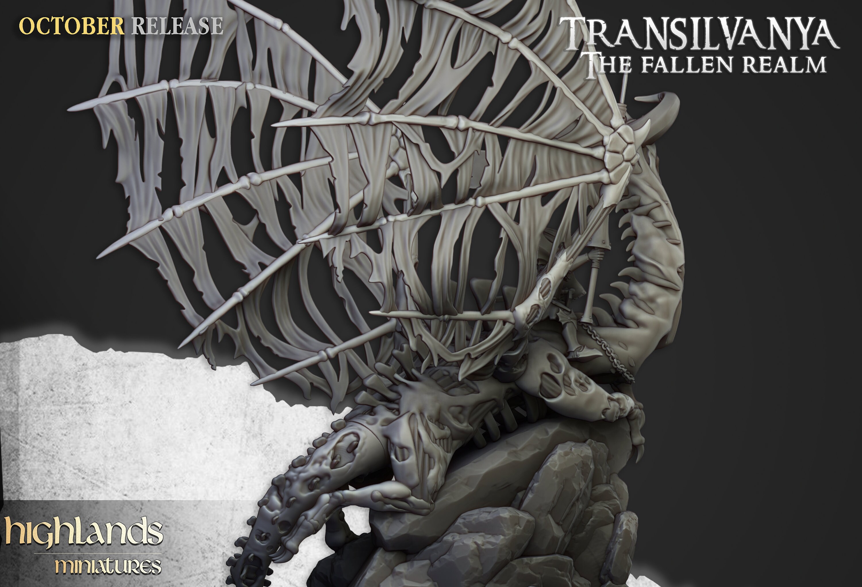 Female Vampire Lord on Zombie Dragon Warhammer Old World Pathfinder ...