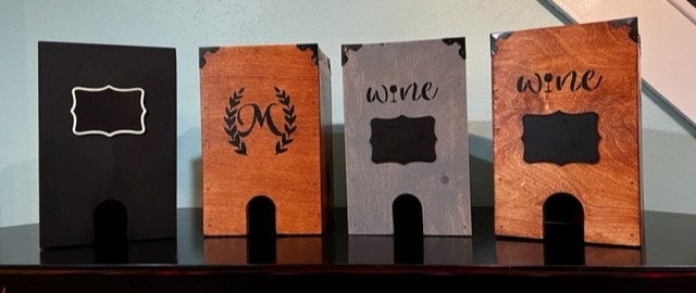 Custom Wooden Wine Box Covers - Etsy
