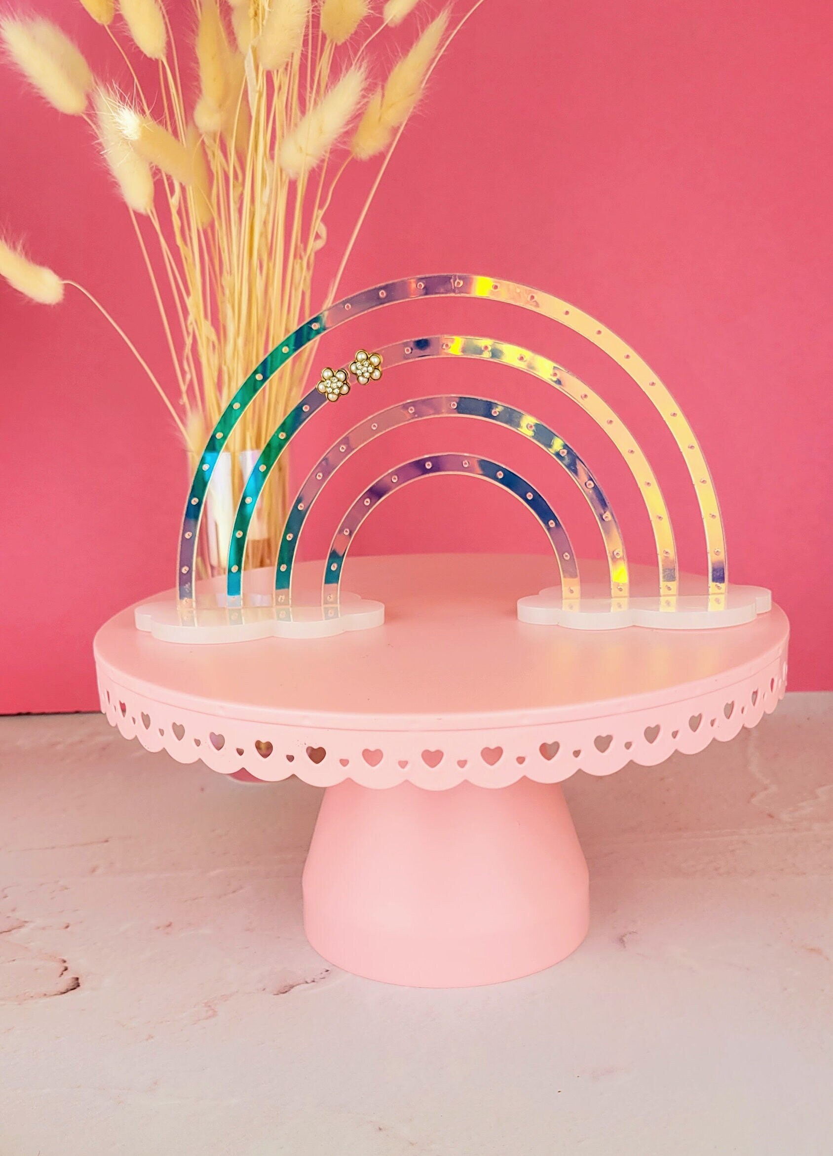 Rainbow Earring Acrylic Display Stand - Etsy