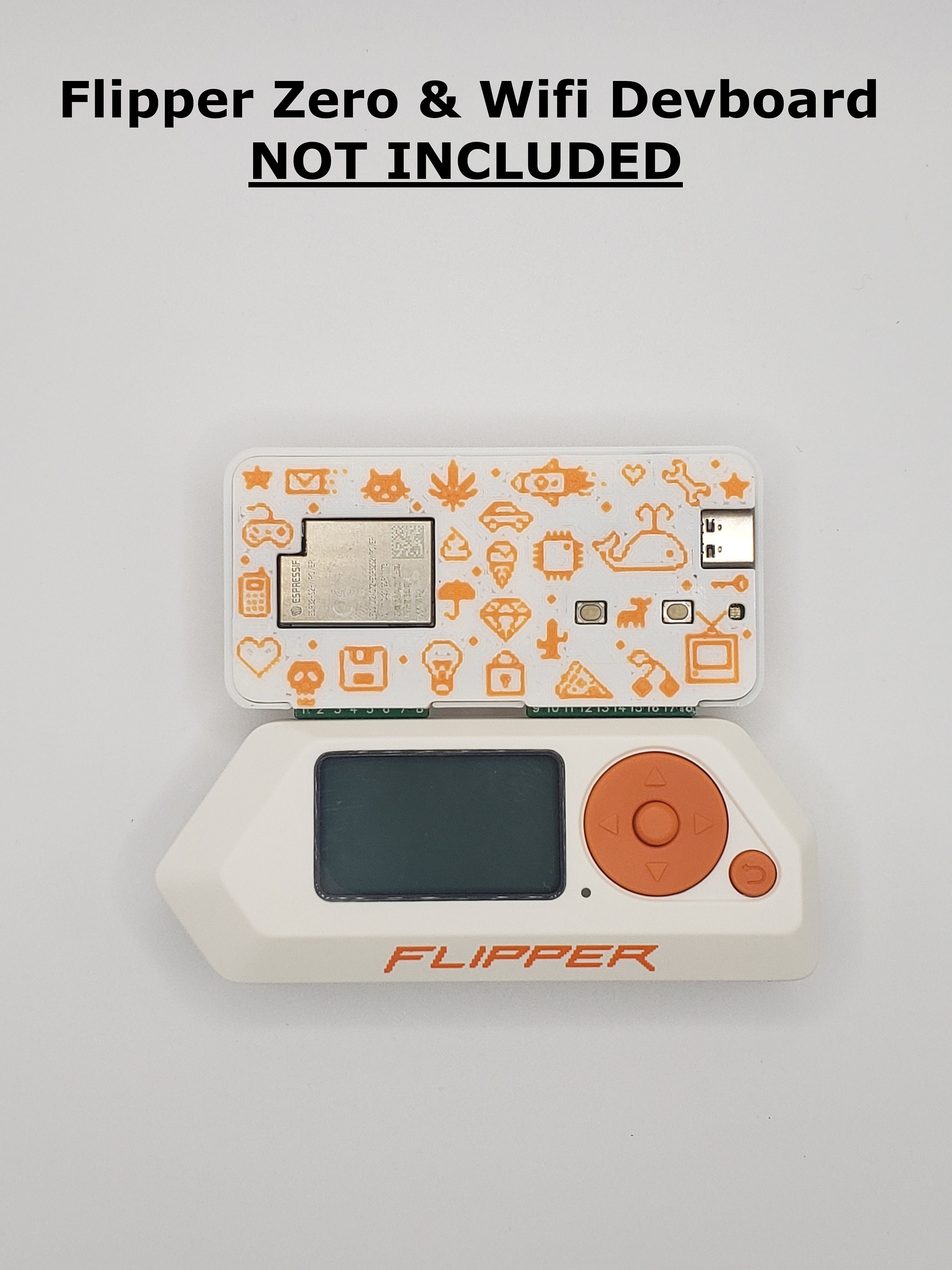 Flipper Zero Wifi Devboard Pixel Art Case - Wifi Board Protection Box - Etsy