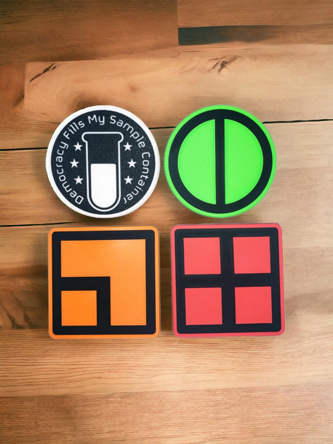 Helldivers 2 Coasters Samples Bundle Fluorescent - Etsy