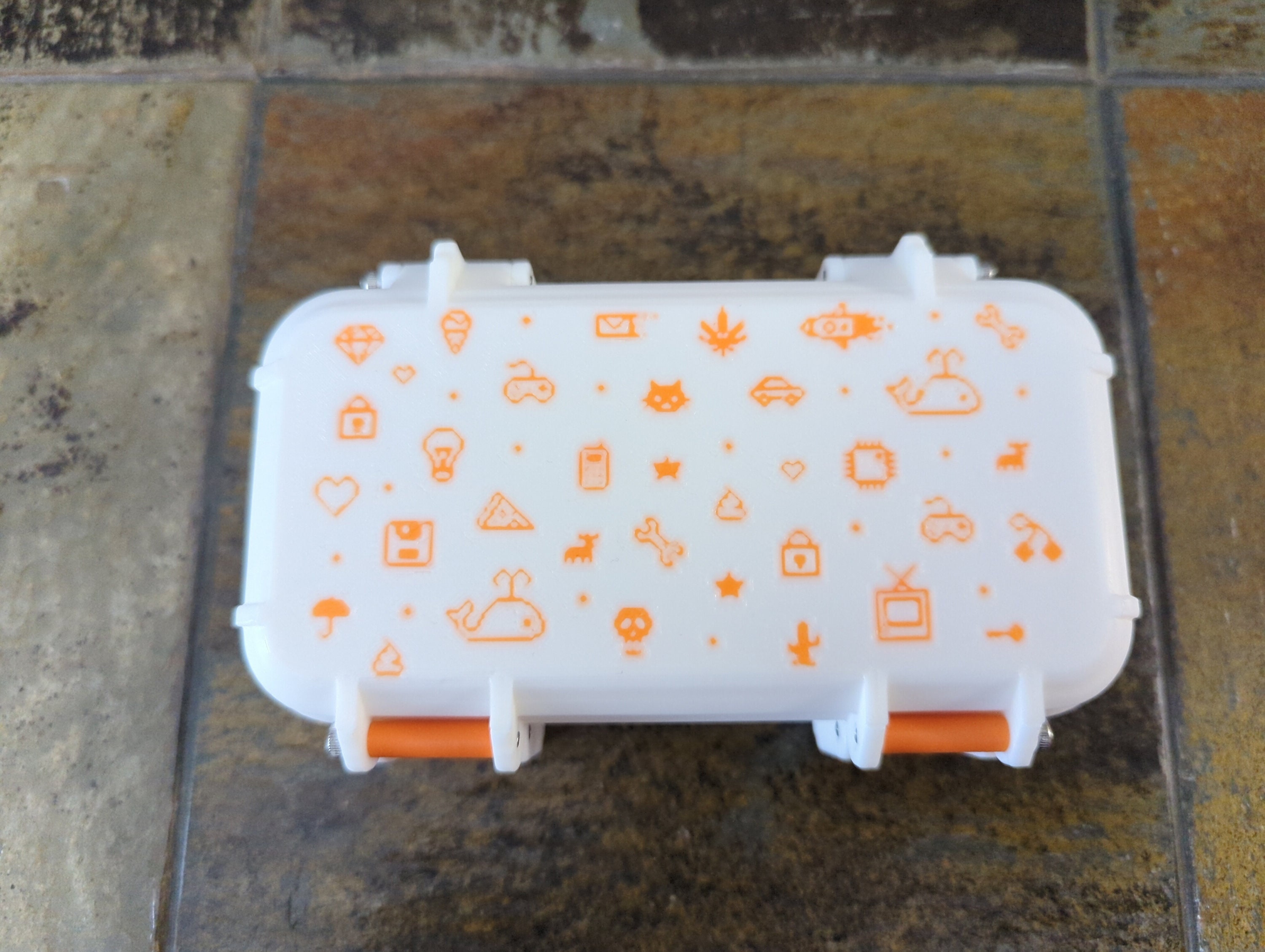 Flipper Zero Pixel Art Case Strong Pelican Style Box With Fitted ...