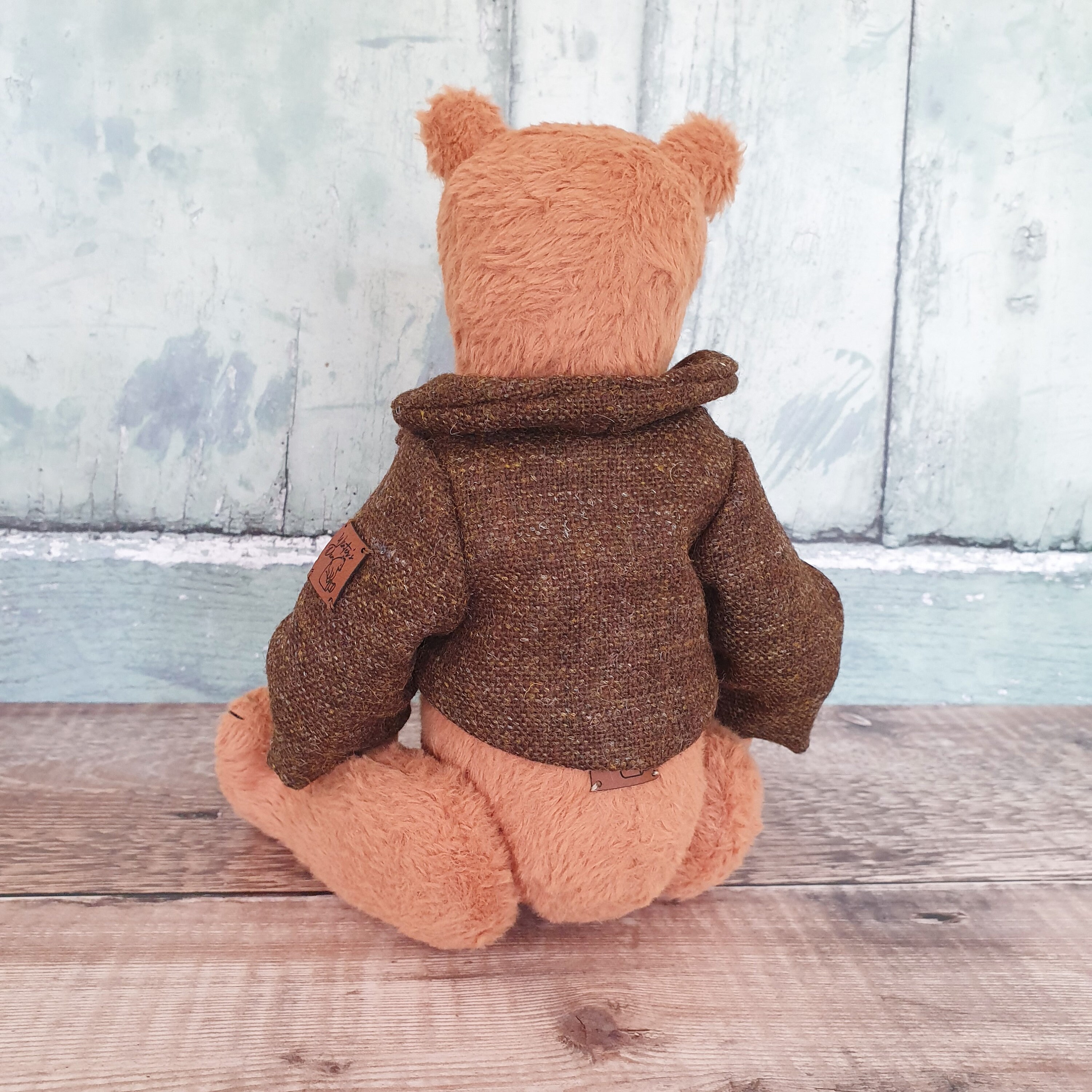Handmade Viscose Teddy Bear, OOAK Bear, Vintage Style Bear, Heirloom ...