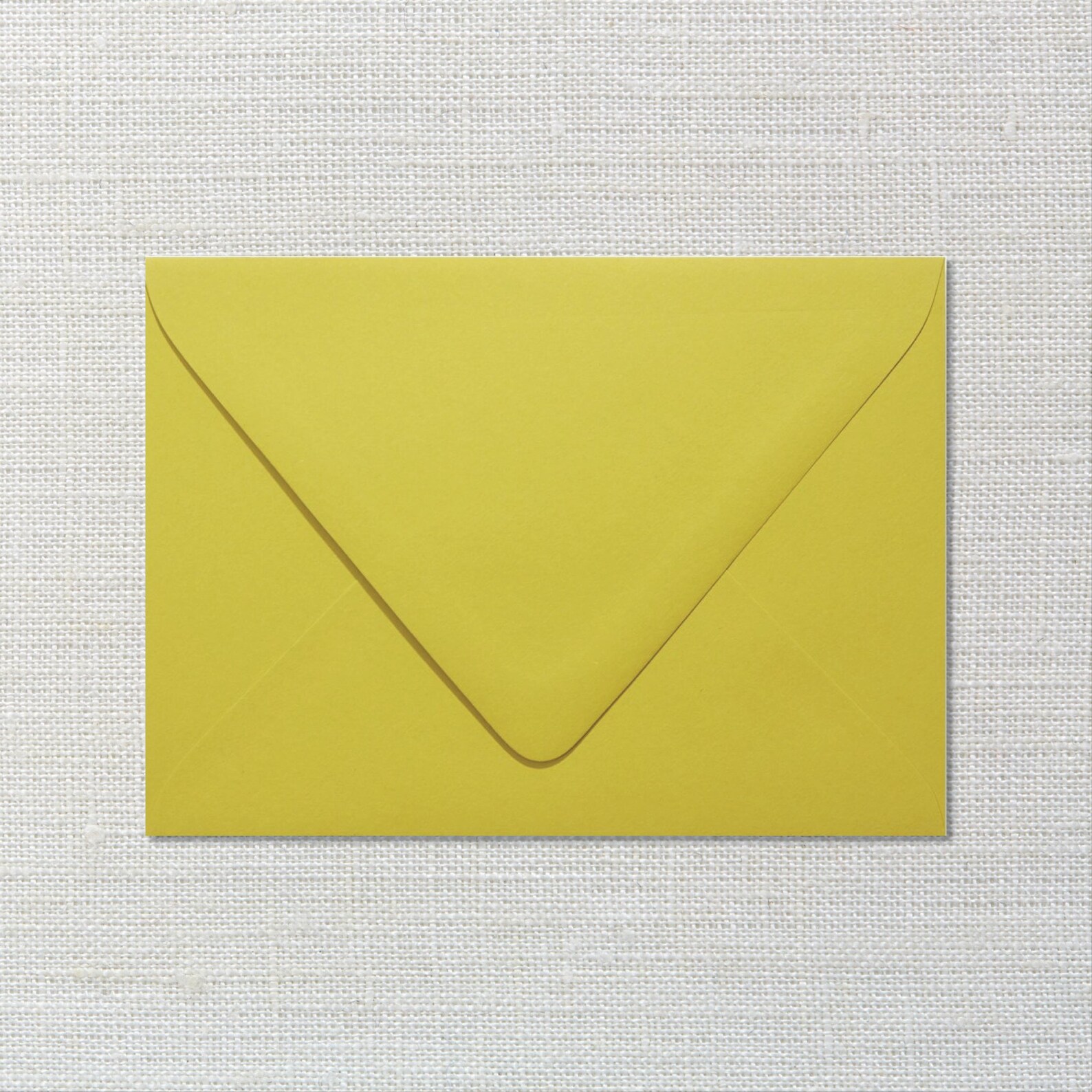 Chartreuse Lemon Lime Euro Flap Envelopes for Wedding Invitations, A7 ...