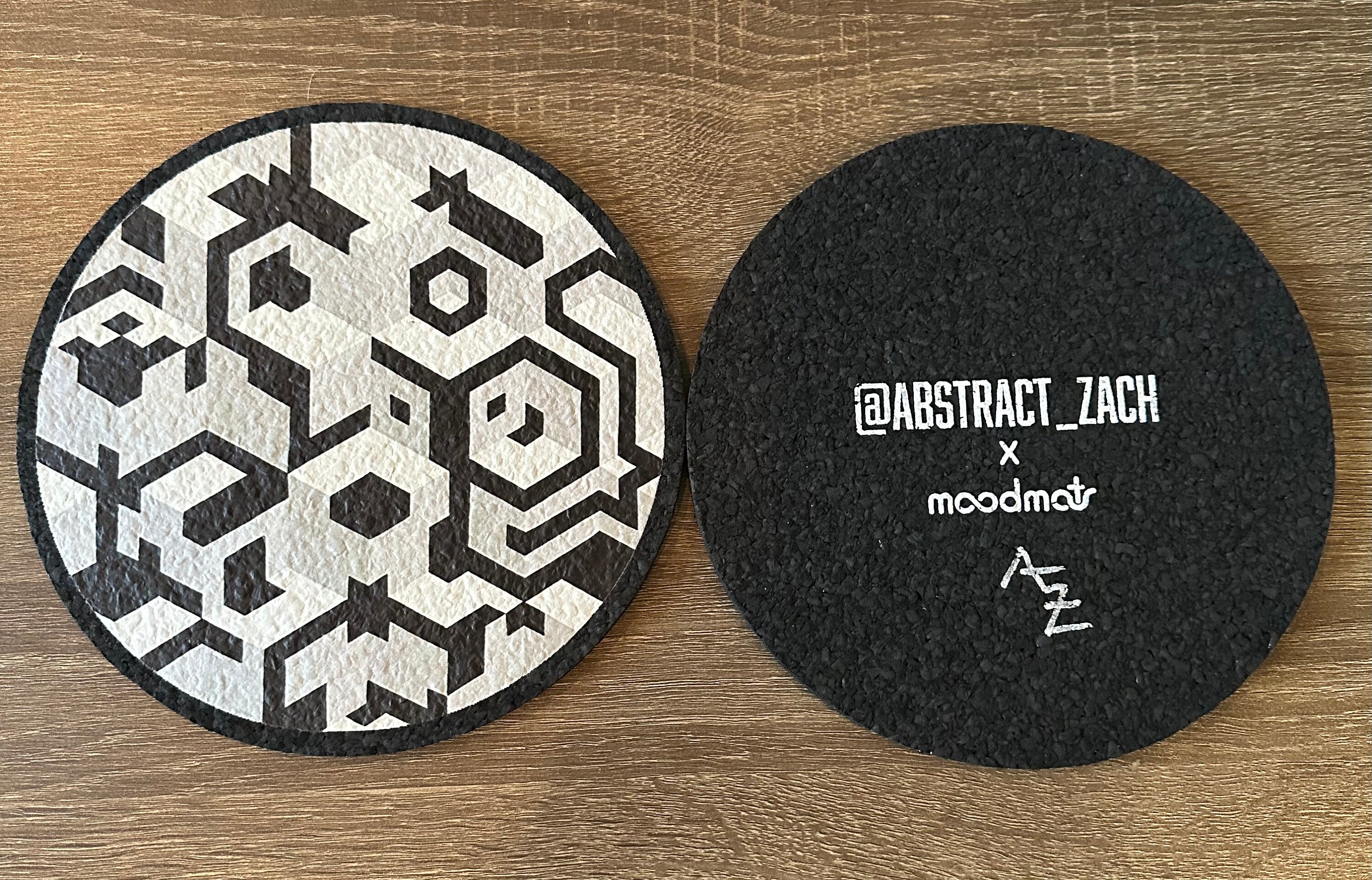 Black on White Moodmat - Etsy