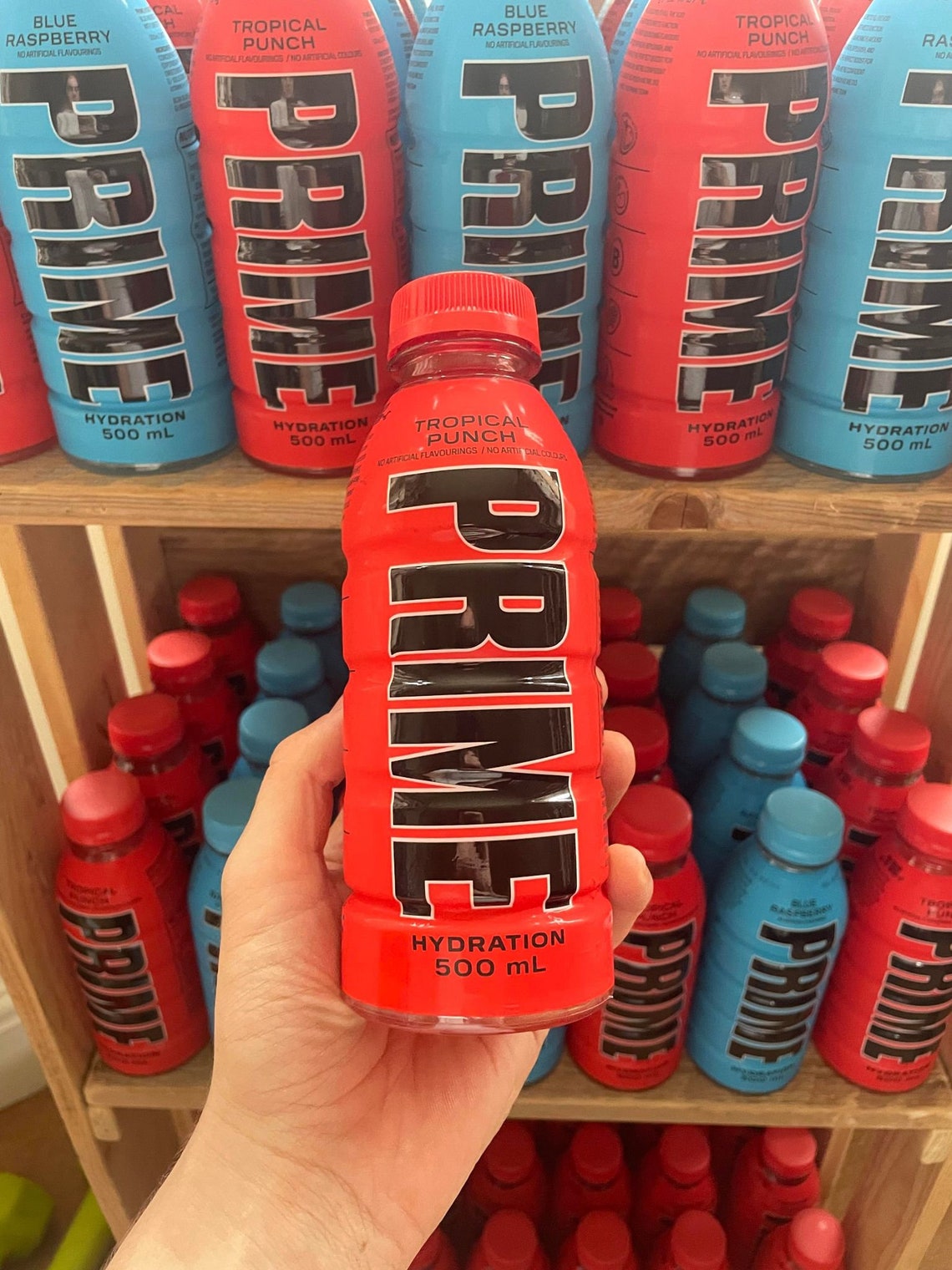 Prime Hydration 2x Bottles 1x Blue Raspberry 1x Tropical - Etsy