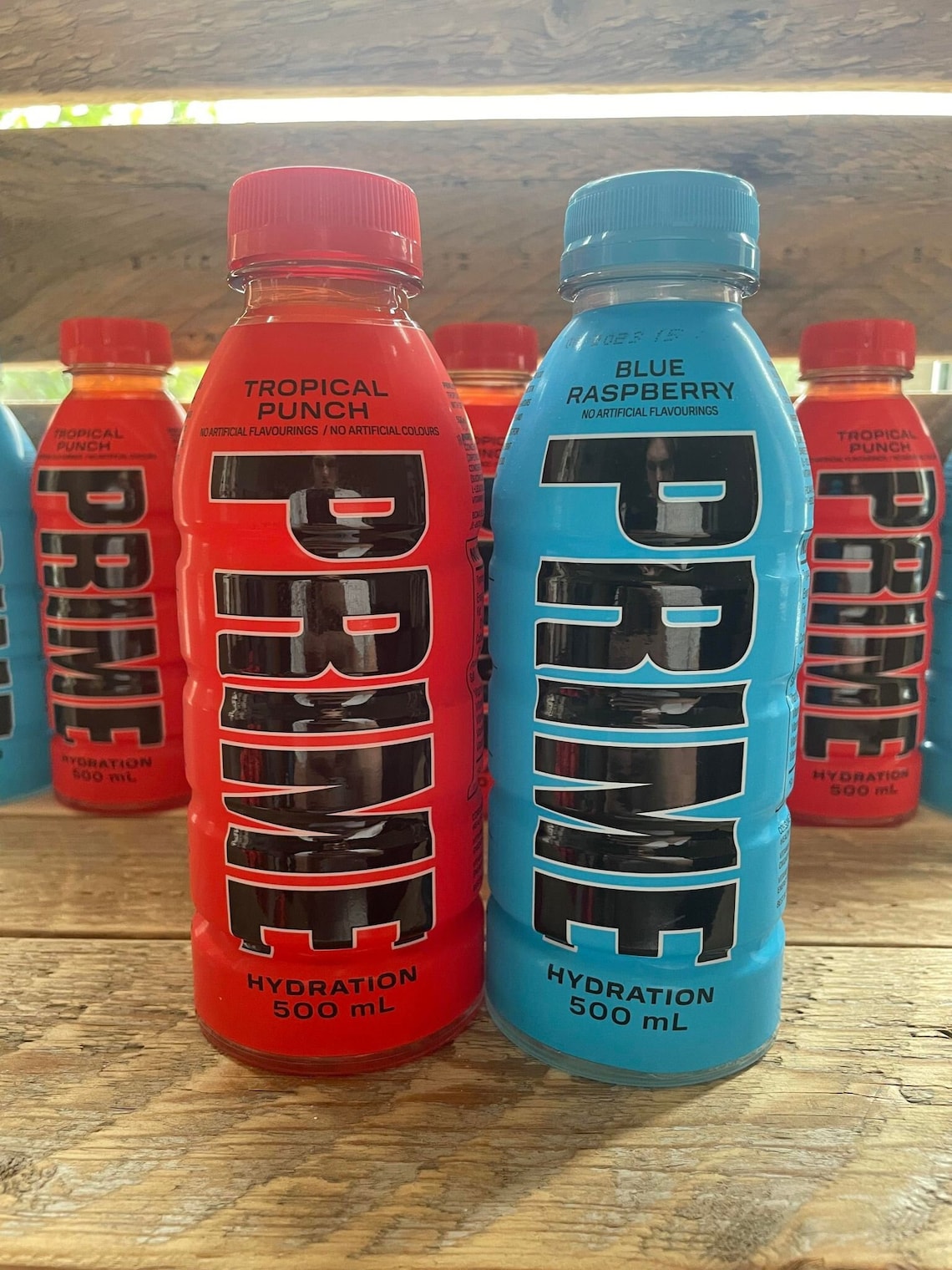 Prime Hydration 2x Bottles 1x Blue Raspberry 1x Tropical - Etsy
