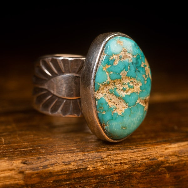 Handmade Turquoise Ring - Etsy