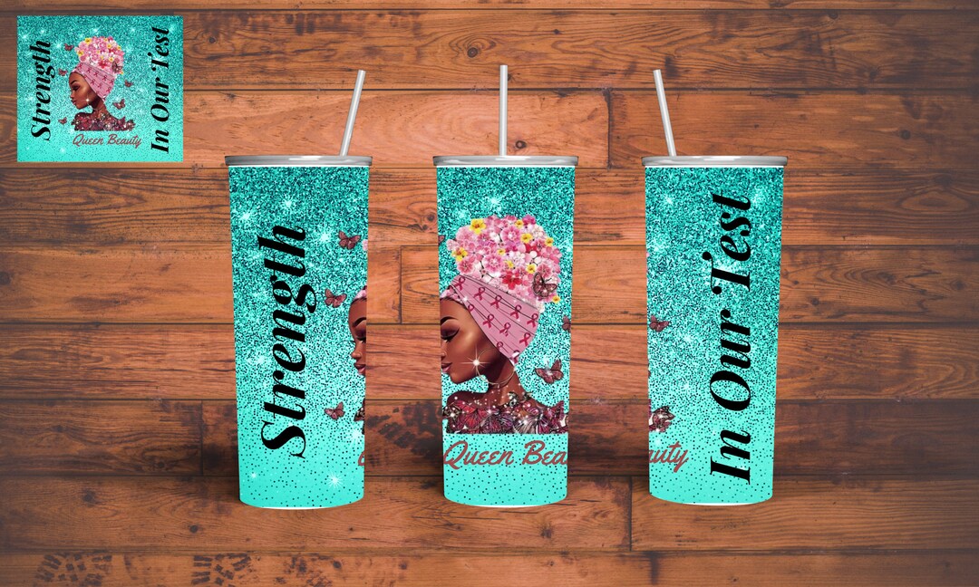 Strength in Our Test Sublimation Tumbler Gift for Her Tumbler 20 Oz ...